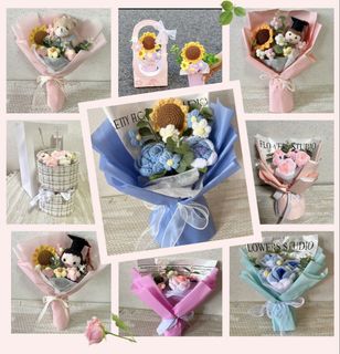 $9-$20 Crocheted Flower Bouquet | birthday| graduation | NS ORD POP ...