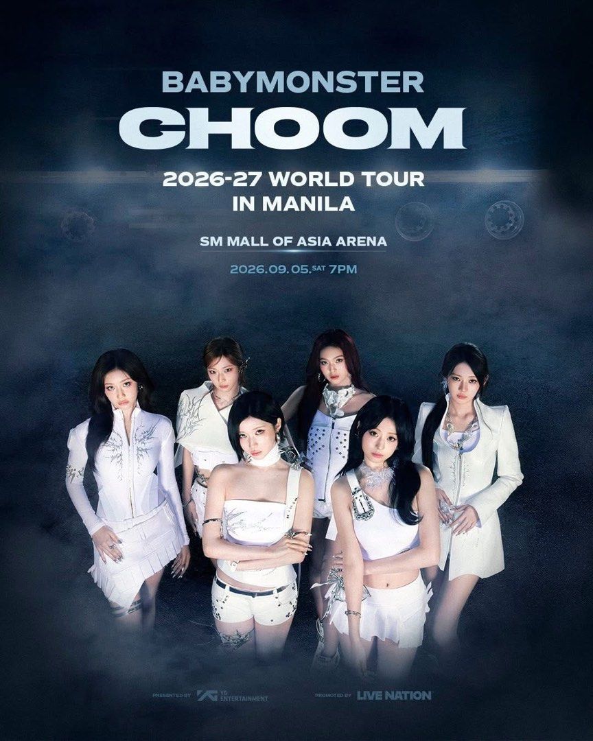 BABYMONSTER CHOOM Concert in Manila, Tickets & Vouchers, Event Tickets ...