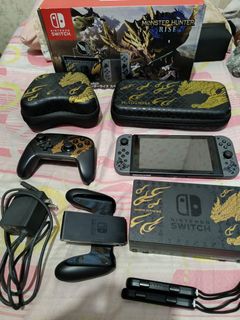 Nintendo Switch Monster Hunter Generations Ultimate, Video Gaming ...
