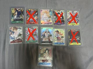 One Piece Card Game Cards - Various Characters, Hobbies & Toys, Toys ...