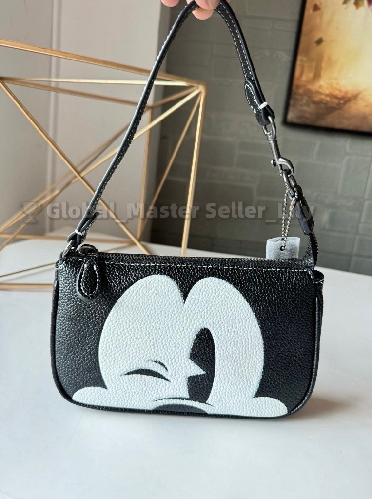 👜Original Coach Disney Mickey Nolita 19 Mahjong Bag, Luxury, Bags ...