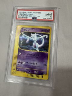 2019 PSA 9 Mewtwo Holo SM214 Black Star Pokemon Card, Hobbies & Toys ...