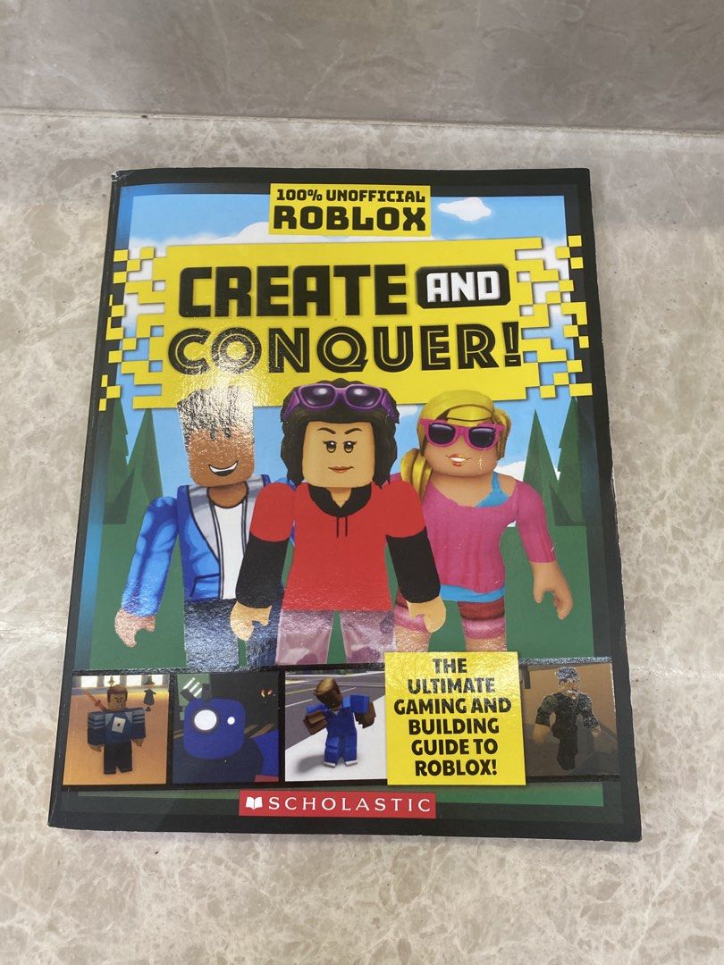 100% Unofficial Roblox Create and Conquer! Book, Hobbies & Toys, Books ...