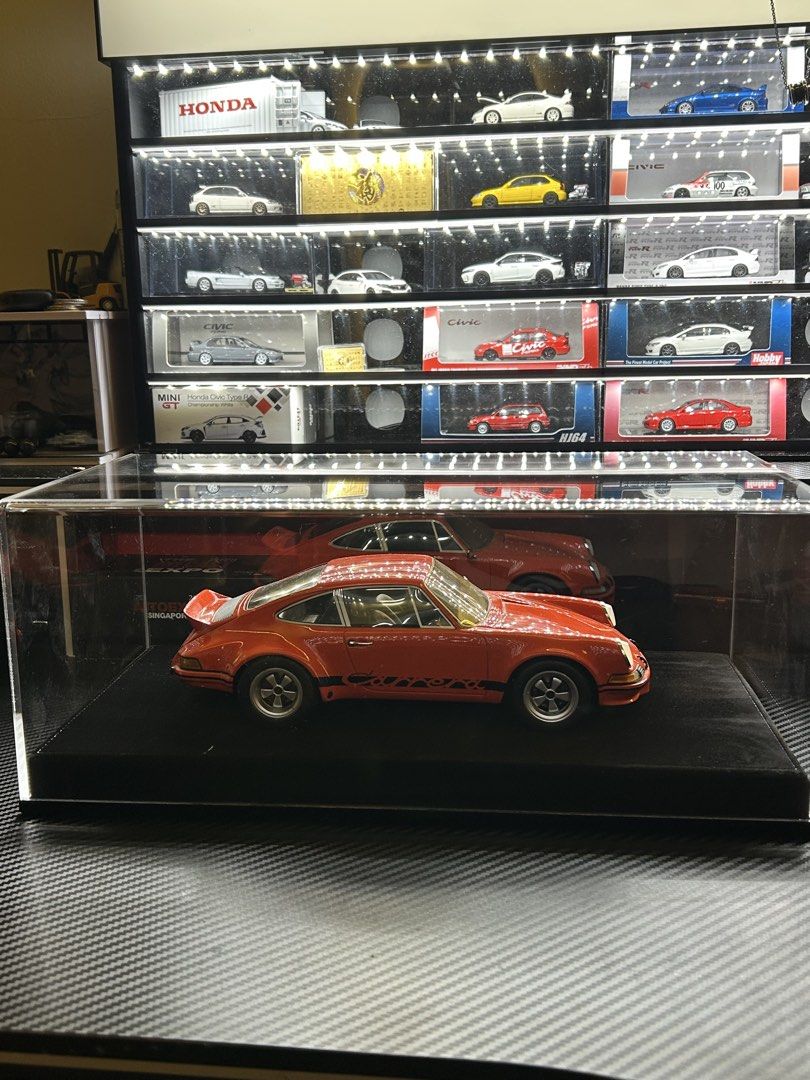 1:18 Acrylic display case (BLACK), Hobbies & Toys, Toys & Games on ...