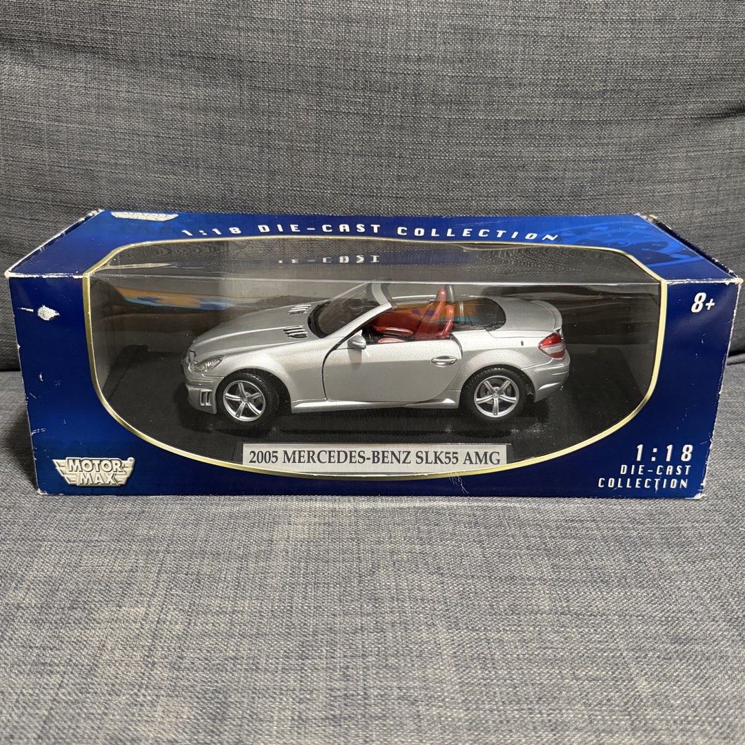 1/18 Motor Max 2005 Mercedes Benz SLK55 AMG Convertible, Hobbies & Toys ...
