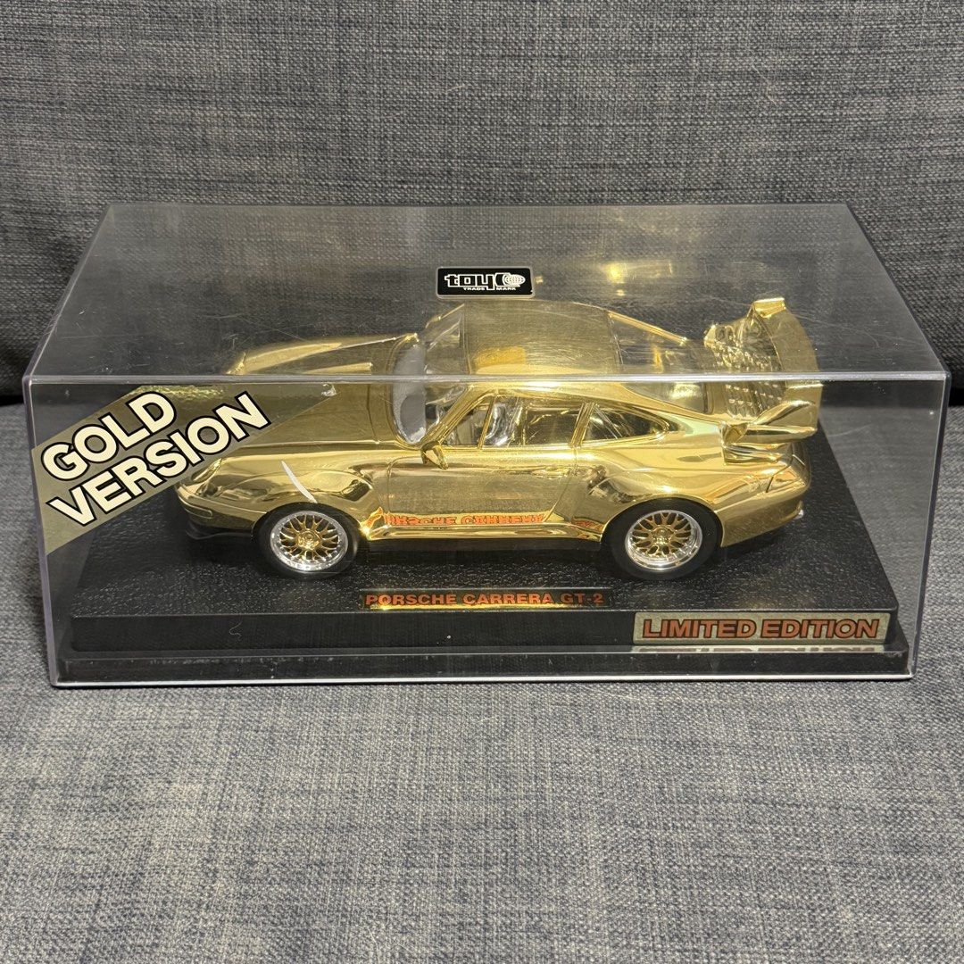 1/18 Toyco Porsche Carrera GT-2 Gold Limited Edition, Hobbies & Toys ...