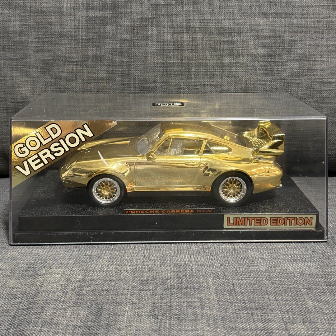 1/18 Toyco Porsche Carrera GT-2 Gold Limited Edition, Hobbies & Toys ...