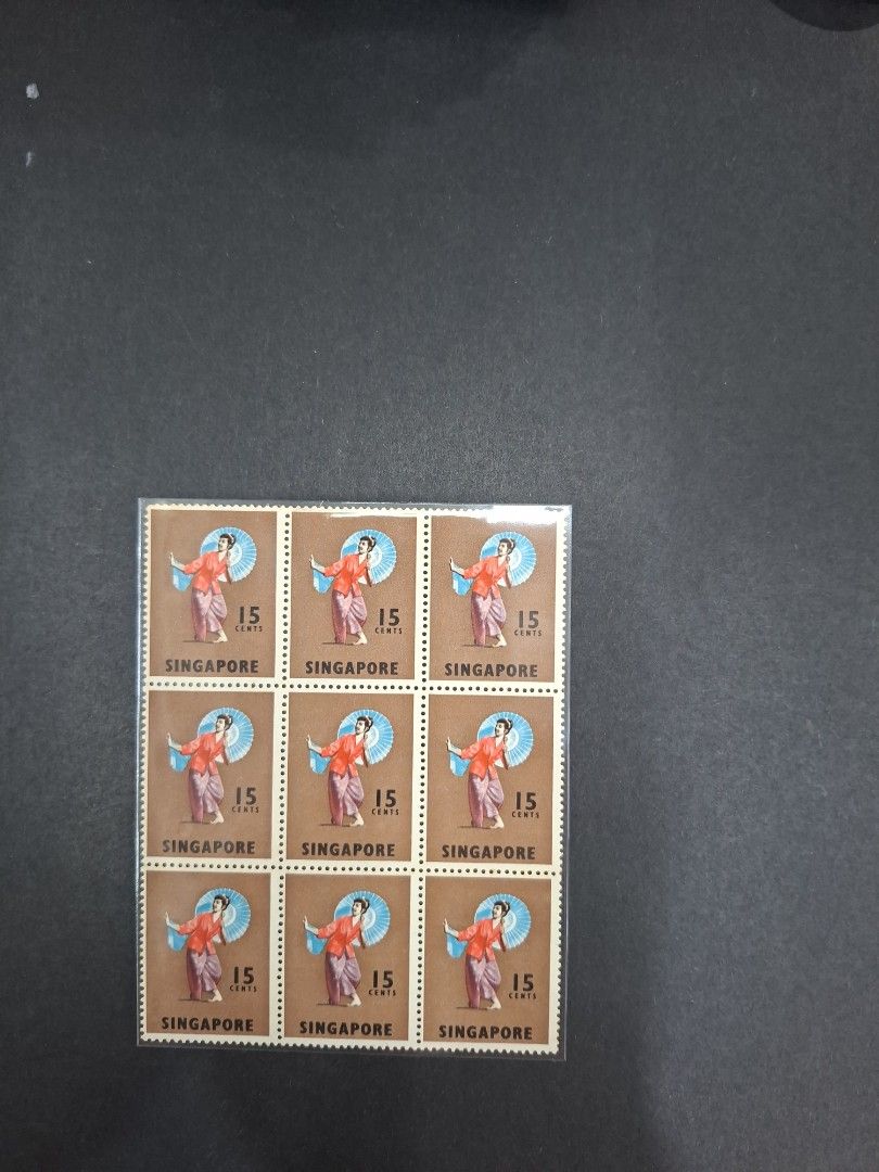 1968 Singapore stamps Tari Payong, Hobbies & Toys, Memorabilia ...