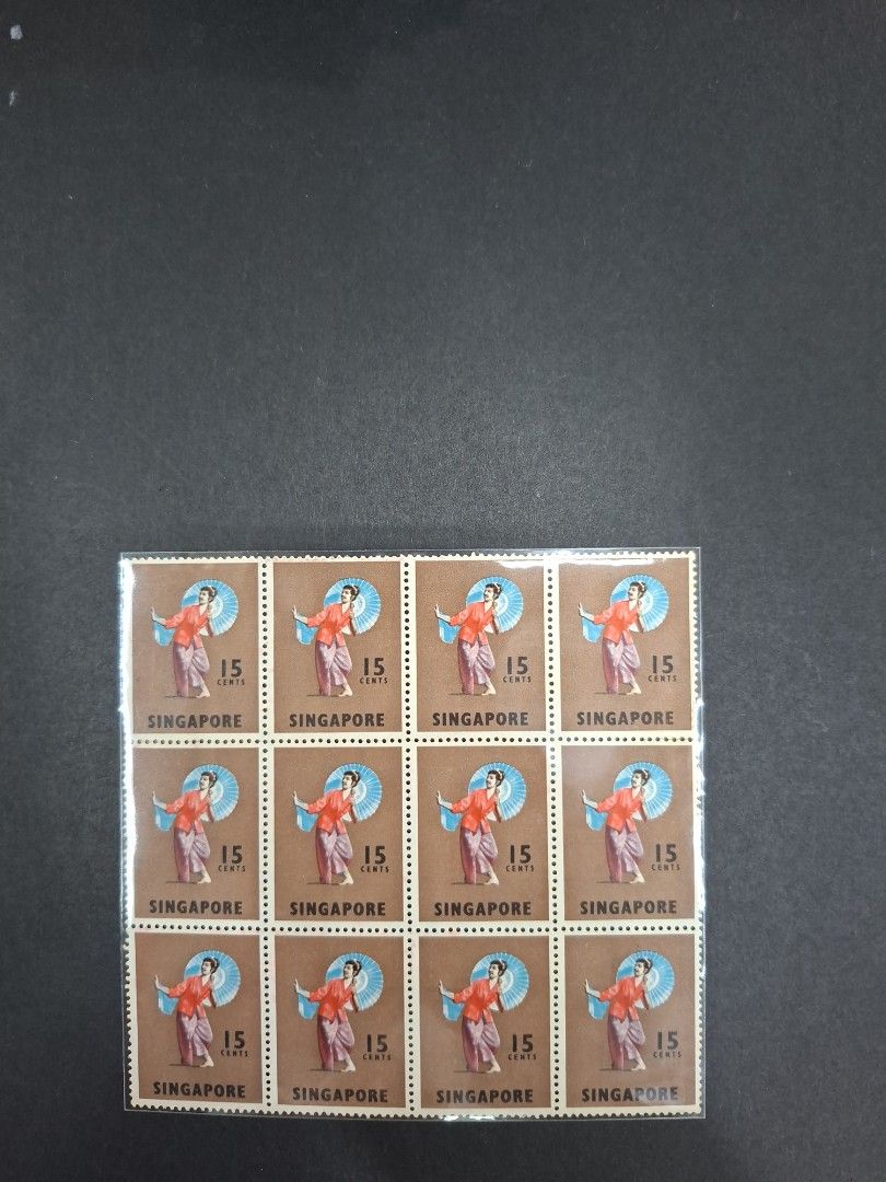 1968 Singapore stamps Umbrella dance, Hobbies & Toys, Memorabilia ...