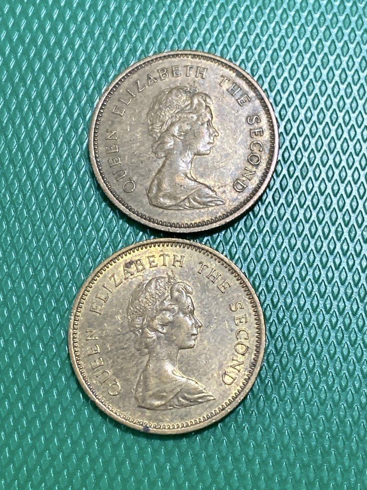 1978 Queen Elizabeth Hong Kong 50 cents coins, Hobbies & Toys ...