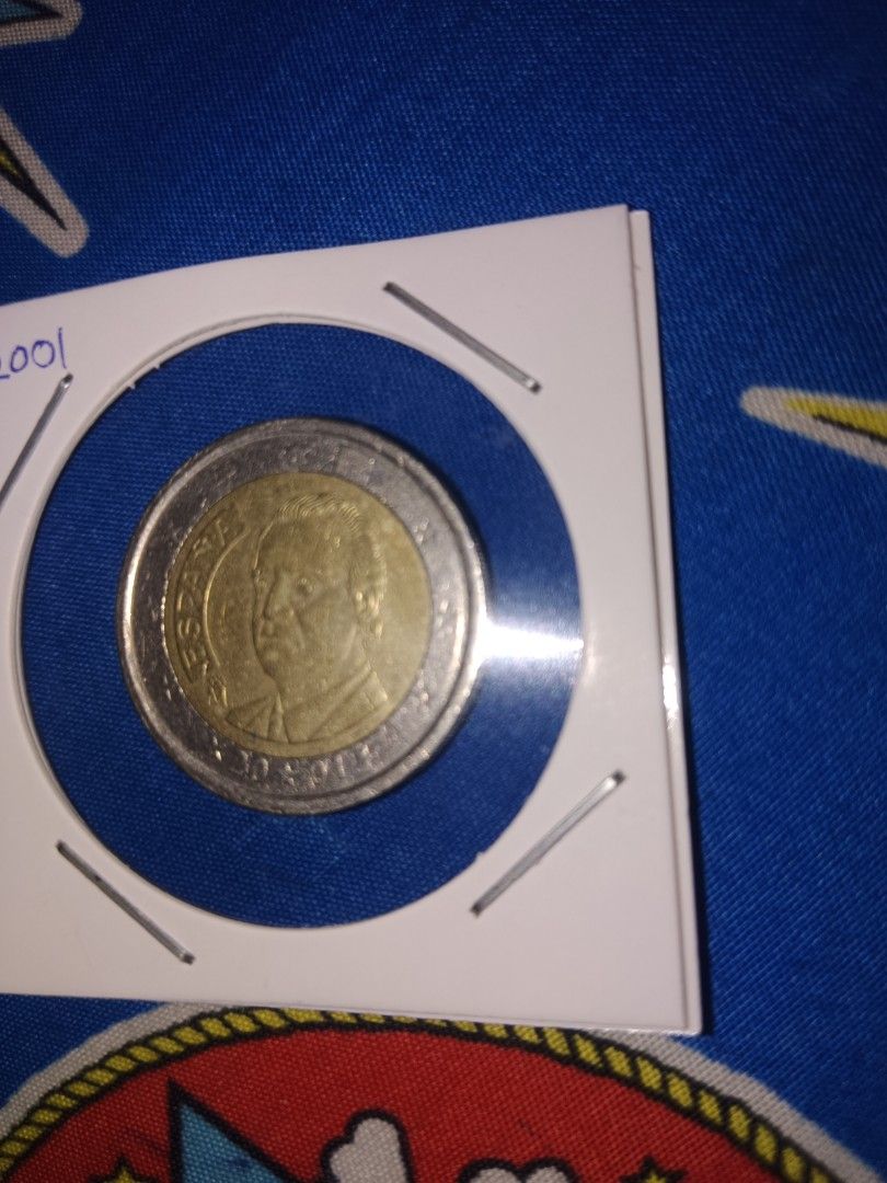 2001 Spain 2 Euro Coin - King Juan Carlos I, Hobbies & Toys ...