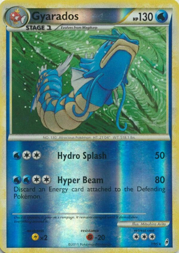 2011 Pokémon Call of Legends Gyarados #7/95 Reverse Holo, Hobbies ...