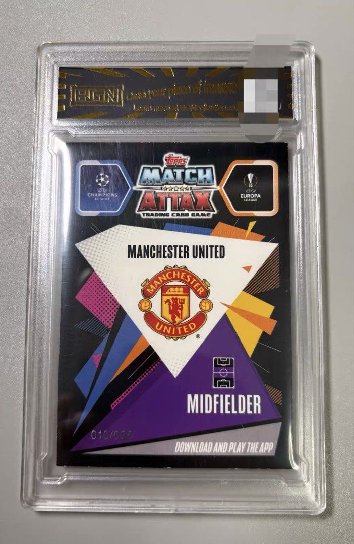 2020-21 Topps Match Attax Bruno Fernandes Card /25, Hobbies & Toys ...