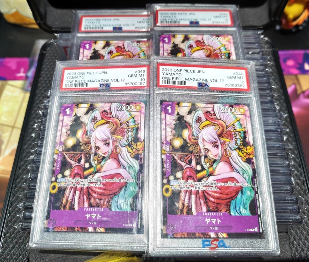 2023 One Piece Magazine Vol. 17 Yamato PSA 10 Gem Mint, Hobbies & Toys ...