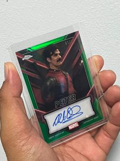 2025 Topps Marvel Studios Chrome Nebula Autograph Card Karen Gillan ...