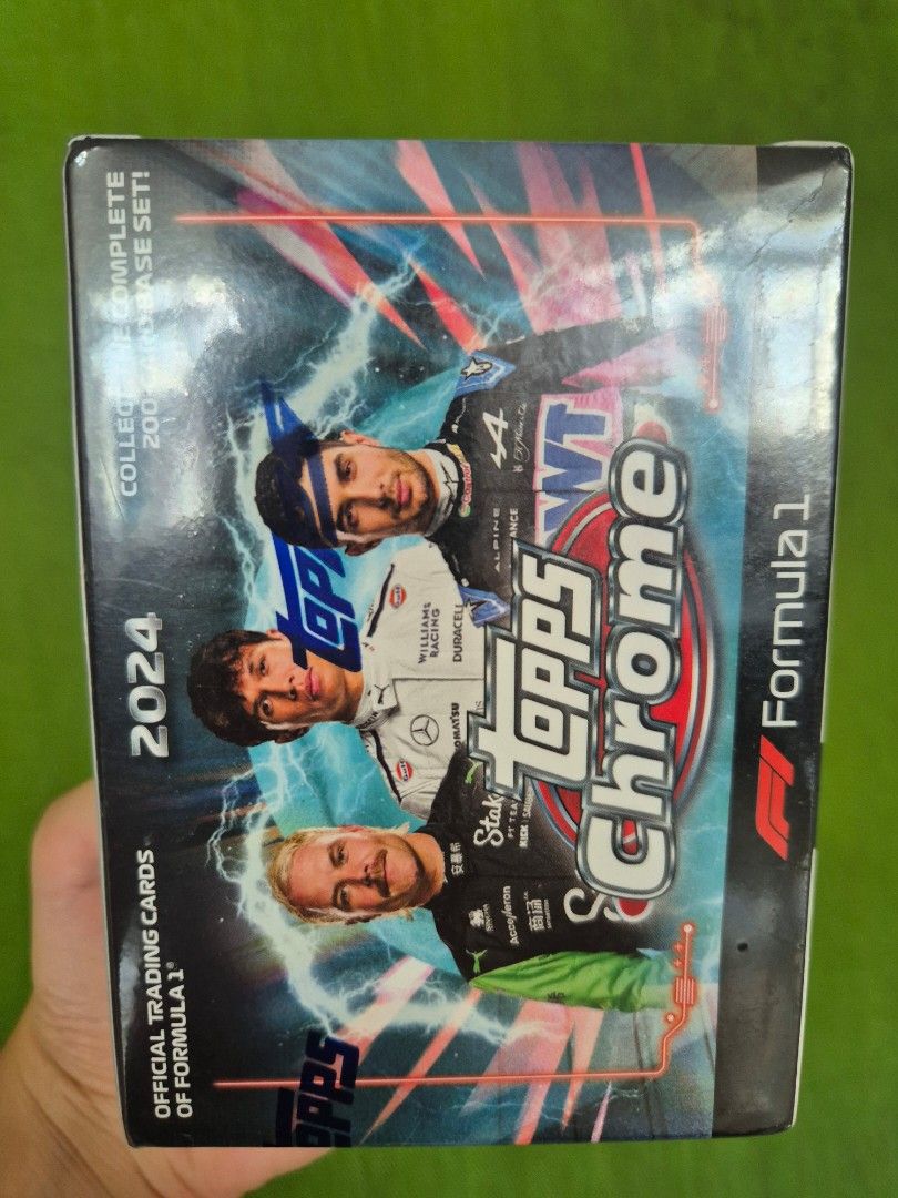 2024 Topps Chrome F1 Box, Hobbies & Toys, Toys & Games on Carousell