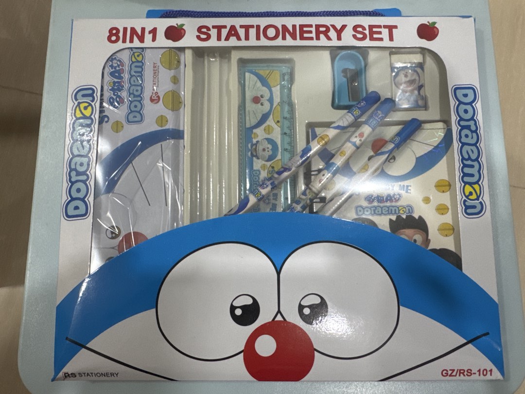 8-in-1 Doraemon Stationery Set, Hobbies & Toys, Stationery & Craft ...