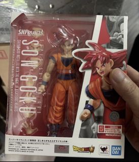 「日版」SHF SUPER SAIYAN GOD SUPERSAIYAN SON GOKU KAIO-KEN 界王拳超 藍悟空, 興趣及遊戲 ...