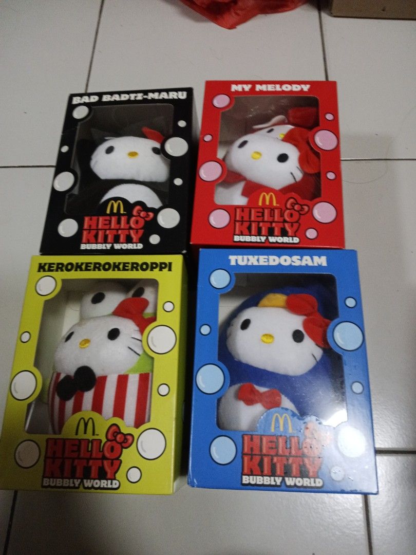 A261 -Super Rare Hello Kitty MCD Bubble World, Hobbies & Toys ...