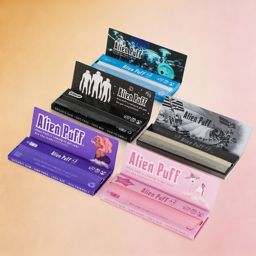 Alien Puff 78mm Mix Color Rolling Paper (33 Leaves/Booklet), Hobbies ...