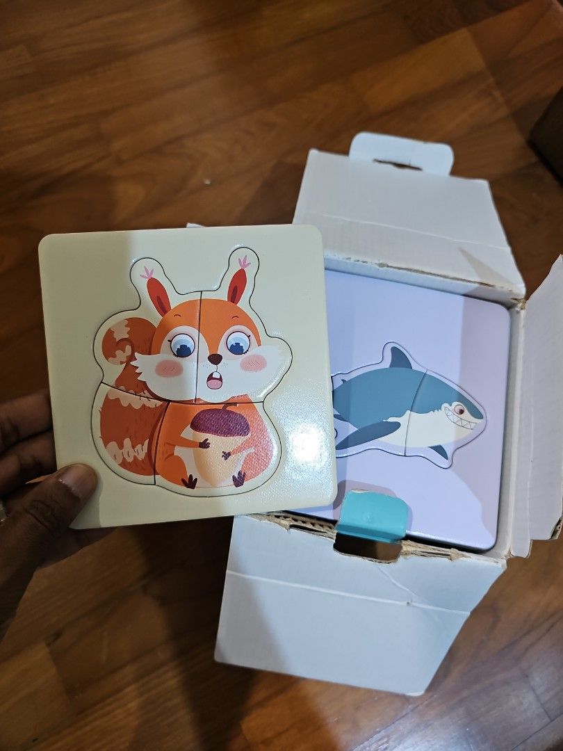 Animal Puzzle 2+ Years, Hobbies & Toys, Toys & Games on Carousell