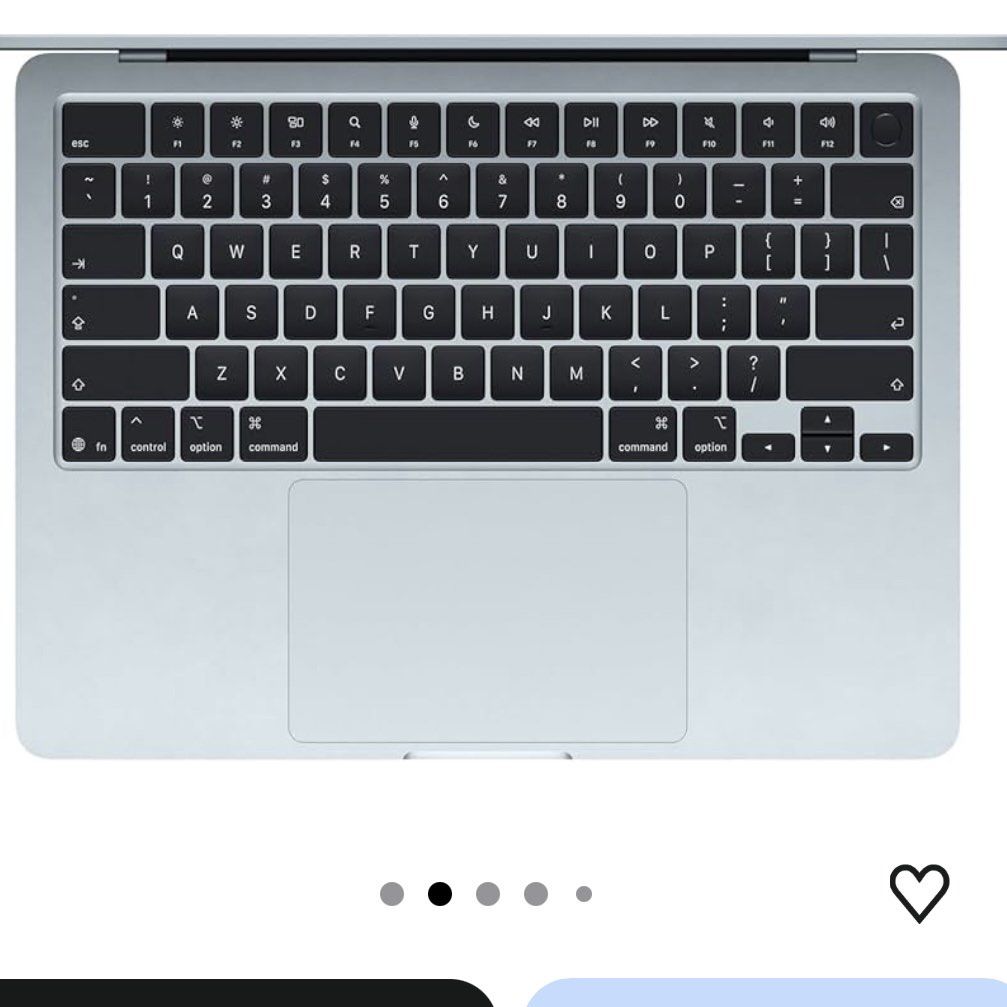 Apple 2026 MacBook Air 13-inch M5, 16GB RAM, 512GB SSD, Computers ...