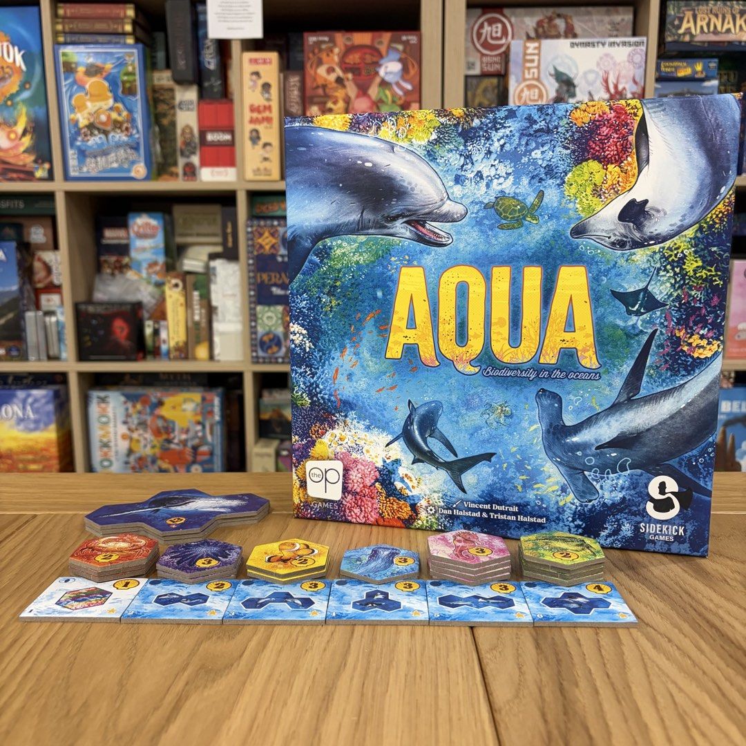 AQUA: Biodiversity in the Oceans Board Game, Hobbies & Toys, Toys ...