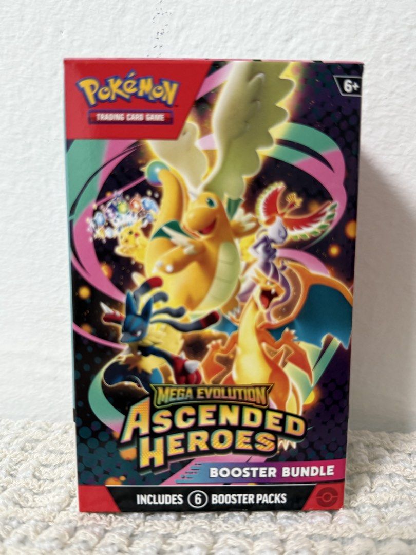 Ascended Heroes Booster Bundle, Hobbies & Toys, Toys & Games on Carousell