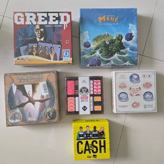 Assorted Board Games - My First Stone Age, Pokemon, Valparaiso & More ...