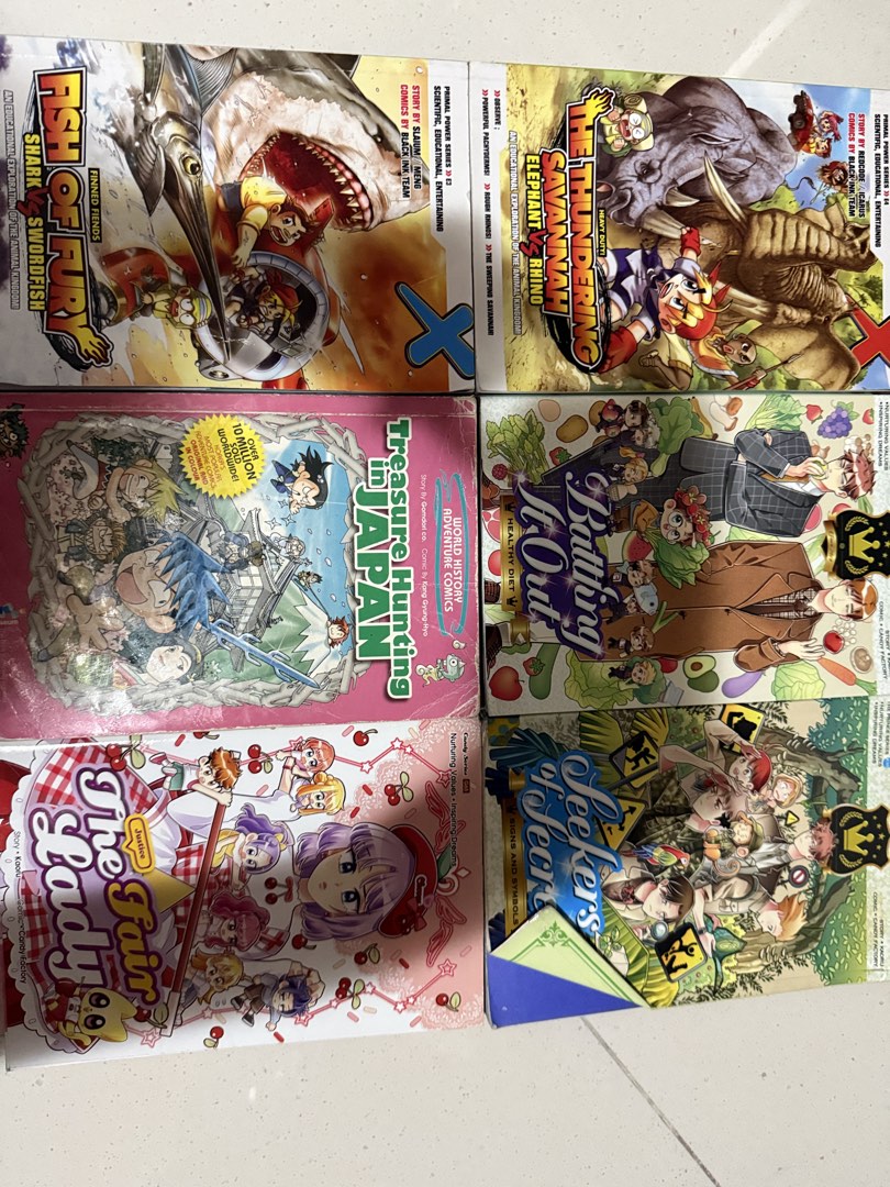 Assorted Comics - Fish of Fury, Treasure in Japan, and more, Hobbies ...