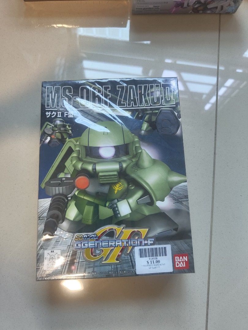 Bandai Gundam Generation Zaku II Model Kit, Hobbies & Toys, Toys ...