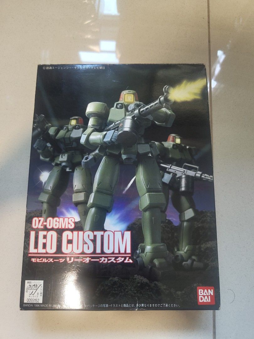 Bandai OZ-06MS Leo Custom Gundam Model Kit, Hobbies & Toys, Toys ...