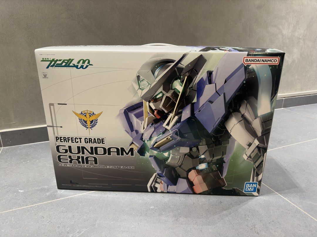Bandai Perfect Grade Gundam Exia 1/60 Scale Model Kit, Hobbies & Toys ...