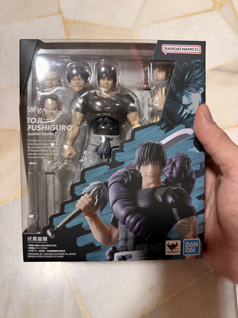 Bandai SHF s.h.figuarts Toji Fushiguro Jujutsu Kaisen, Hobbies & Toys ...