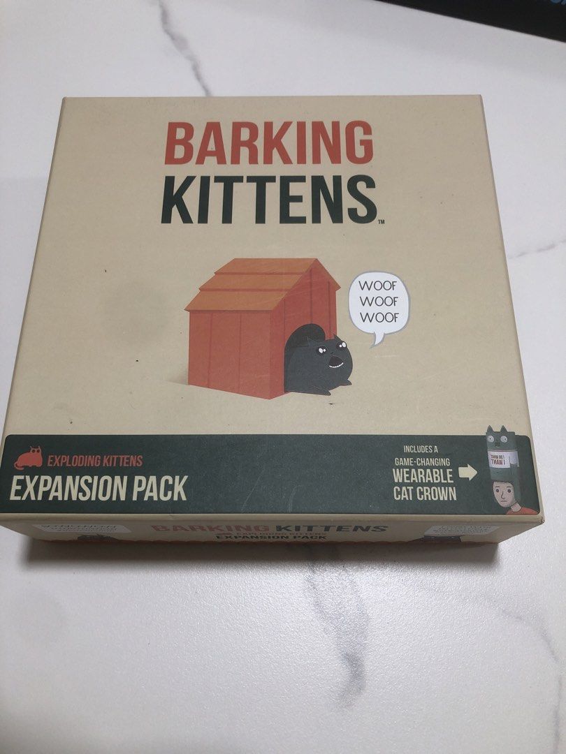 Barking kittens, Hobbies & Toys, Toys & Games on Carousell