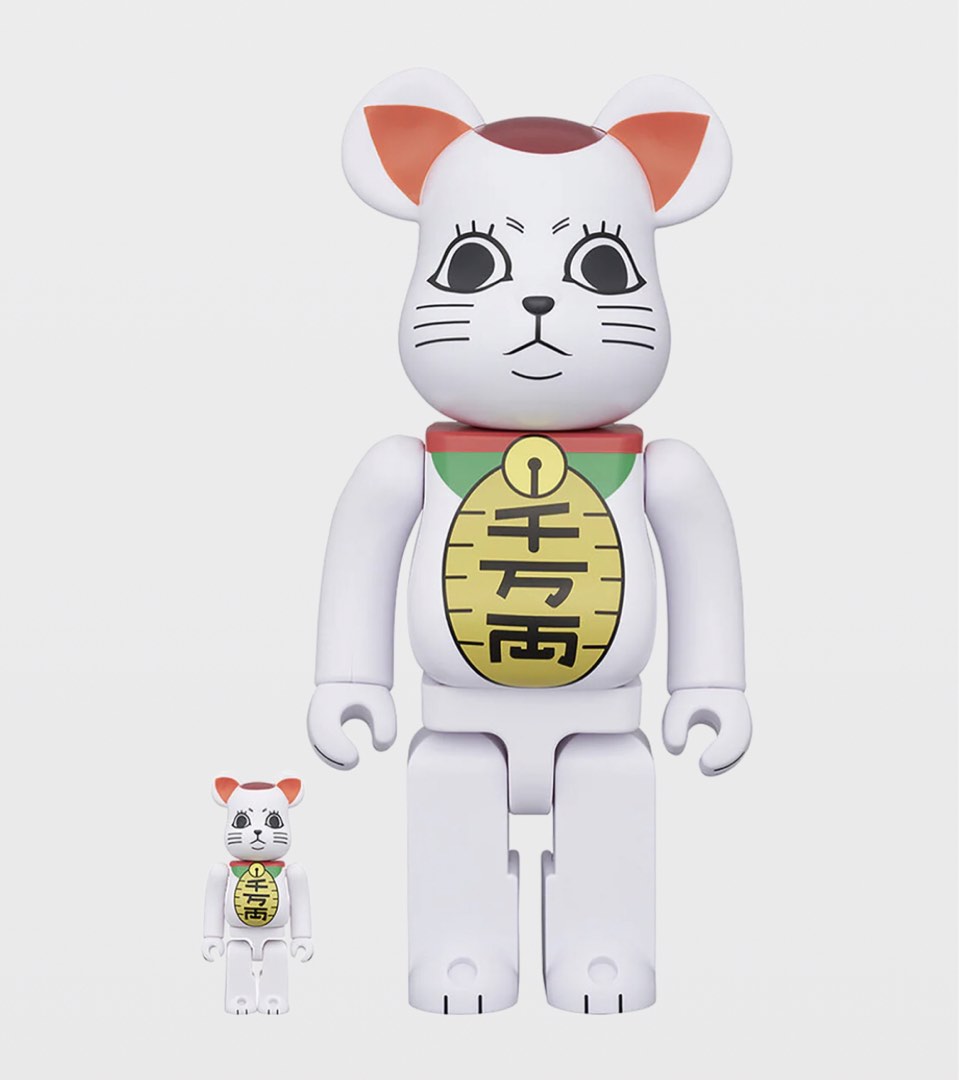Bearbrick Turbo Hag Beckoning Cat 100% + 400%, Hobbies & Toys, Toys ...