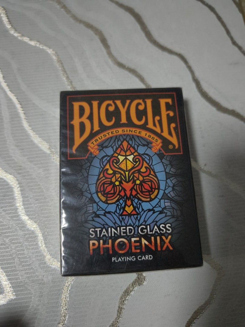 Bicycle Stained Glass Phoenix Playing Cards, Hobbies & Toys, Toys ...