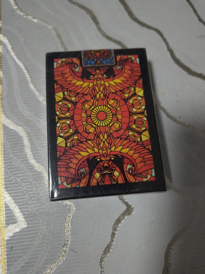 Bicycle Stained Glass Phoenix Playing Cards, Hobbies & Toys, Toys ...