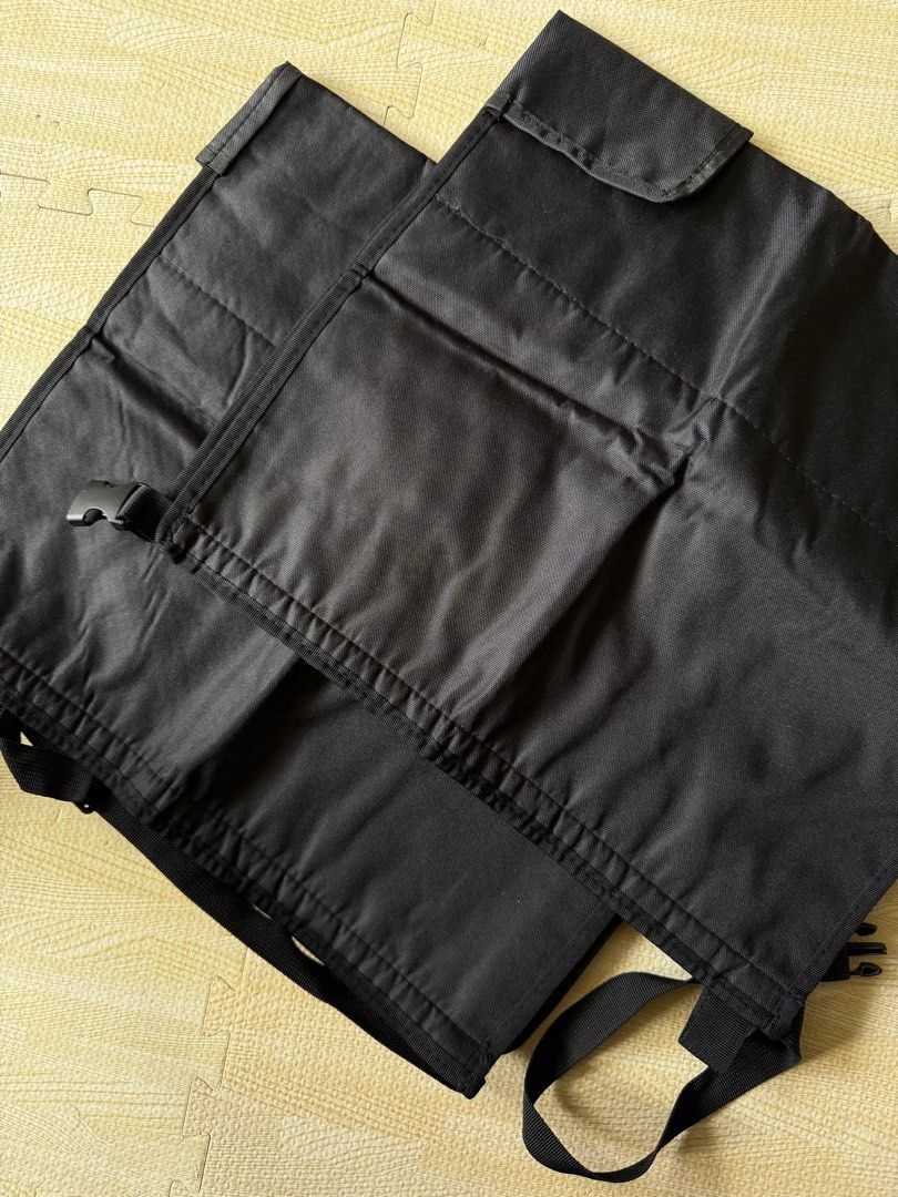 Black Airplane Seat Extender / Hammock for Travel, Hobbies & Toys ...