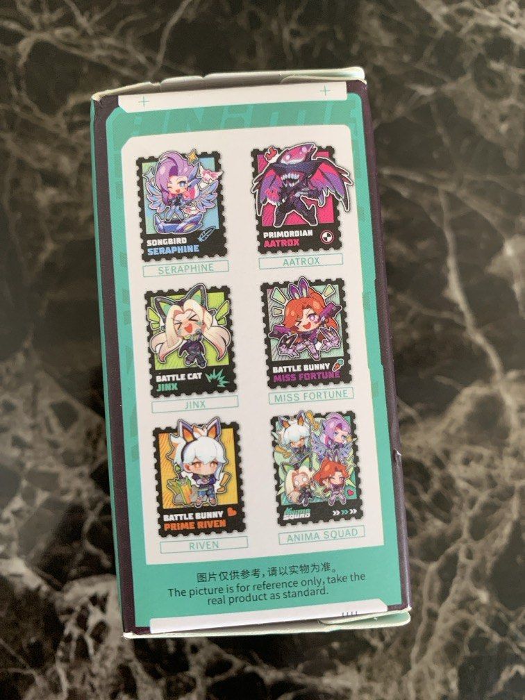 BN Miniso League of Legends Anima Squad Fridge Magnet Surprise Box ...