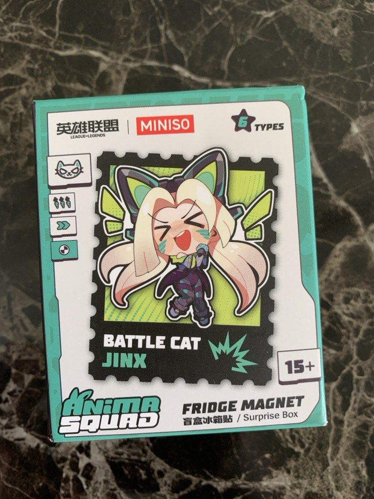BN Miniso League of Legends Anima Squad Fridge Magnet Surprise Box ...
