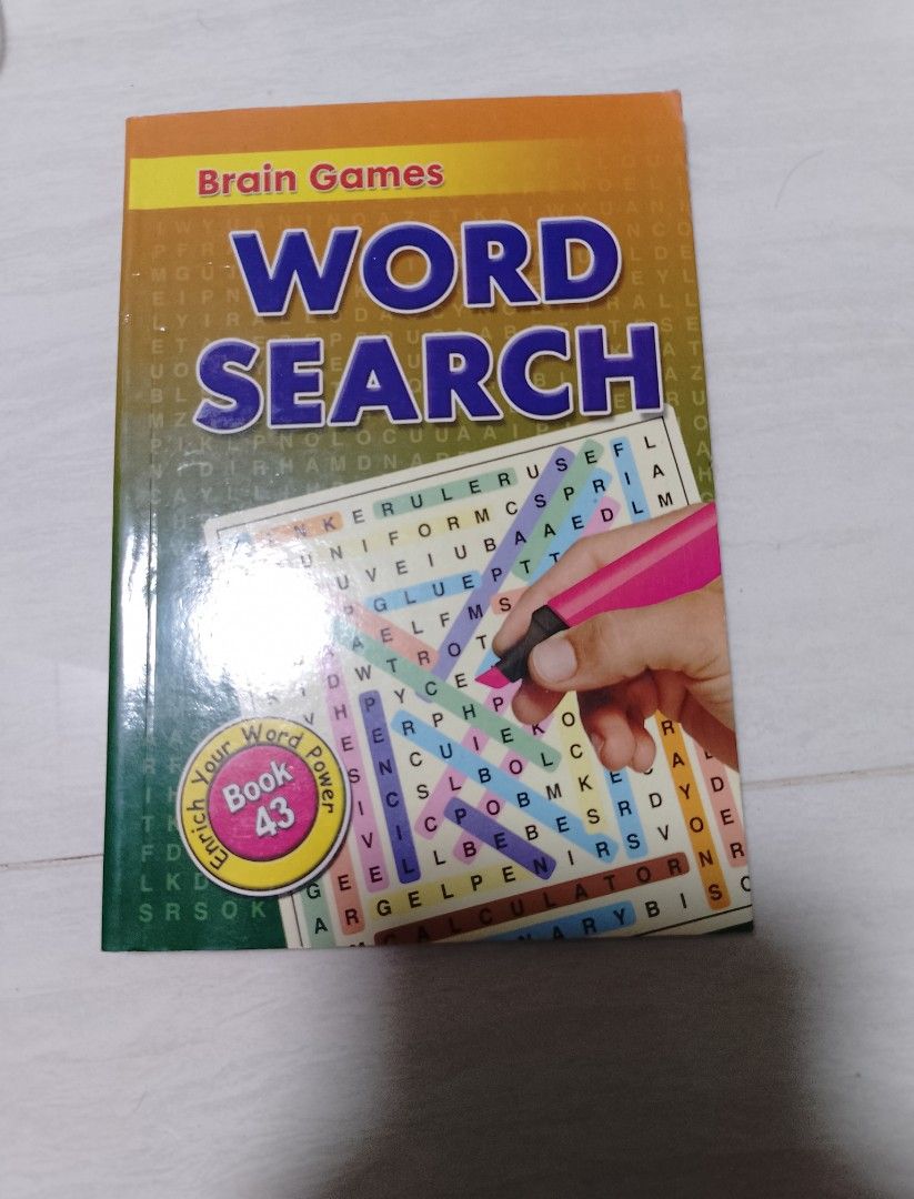 Brain Games Word Search Book 43, Hobbies & Toys, Books & Magazines ...