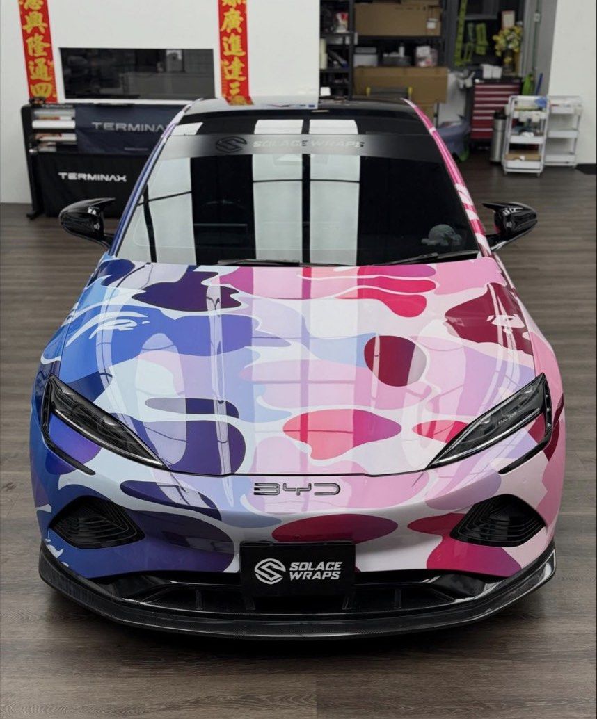 BYD Seal | Custom Camo Wrap, Car Services, Bodywork & Aesthetics ...