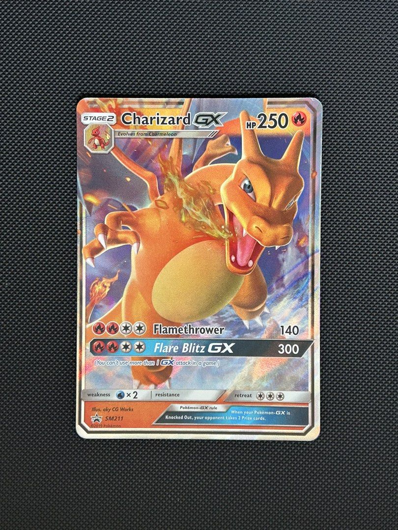 Charizard GX English Pokemon Card, Hobbies & Toys, Toys & Games on ...