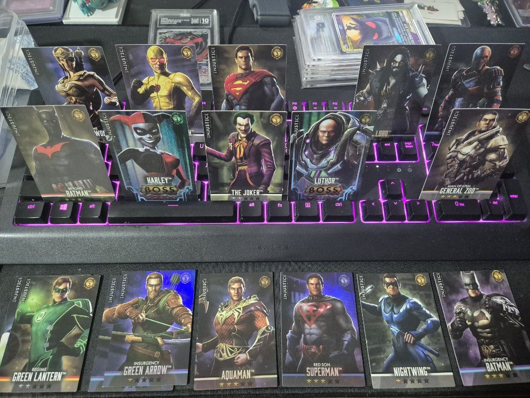 DC Injustice Gods Among Us Acrade Cards, Hobbies & Toys, Toys & Games ...