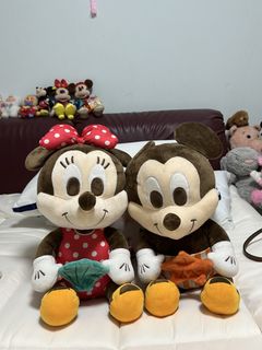 Disney Mickey and Minnie Mouse Wedding Couple wedding car decoration ...