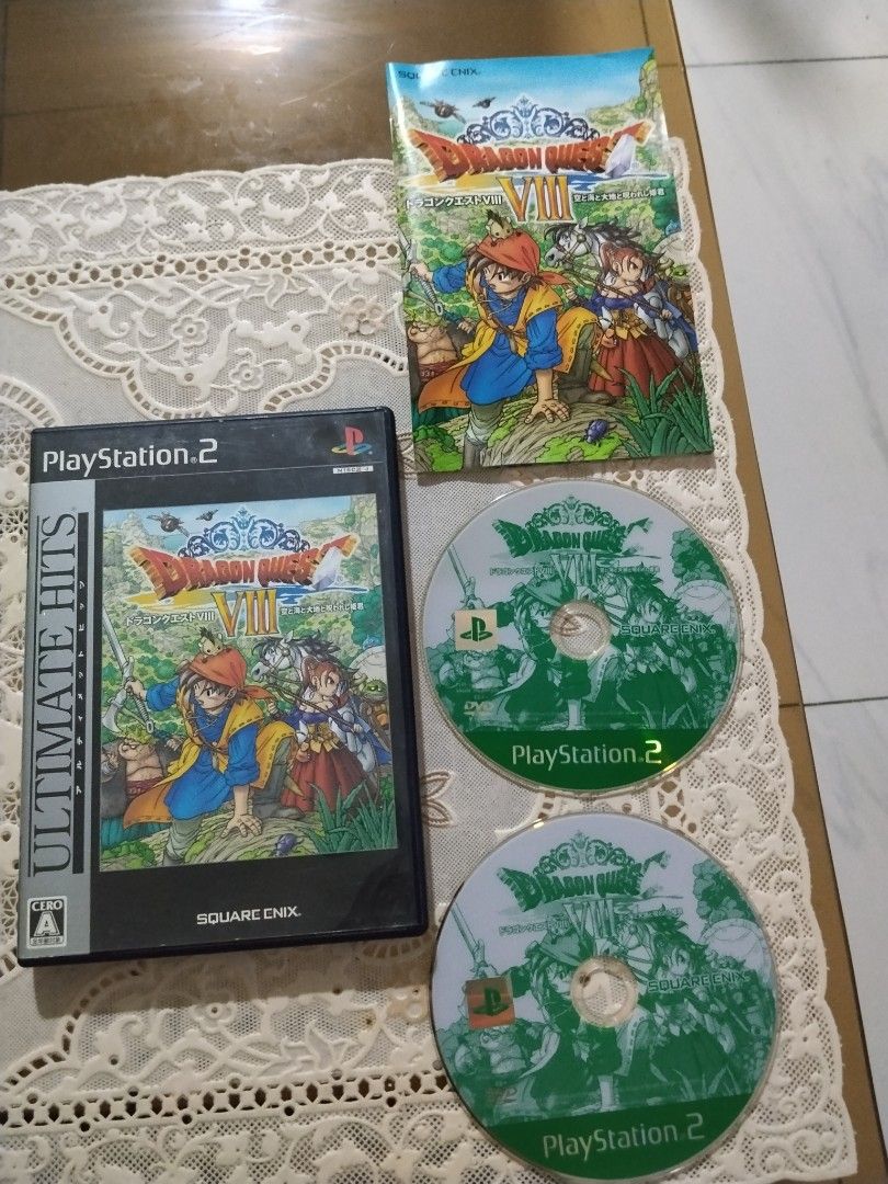 Dragon quest 8 ps2 japan, Video Gaming, Video Games, PlayStation on ...