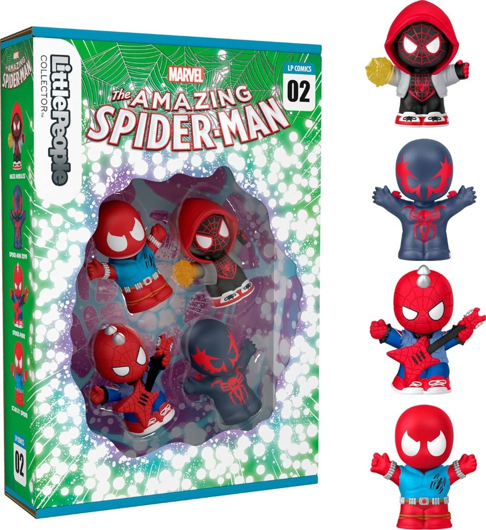 Fisher Price Little People Collector Marvel Spider-Man Issue 2, Hobbies ...