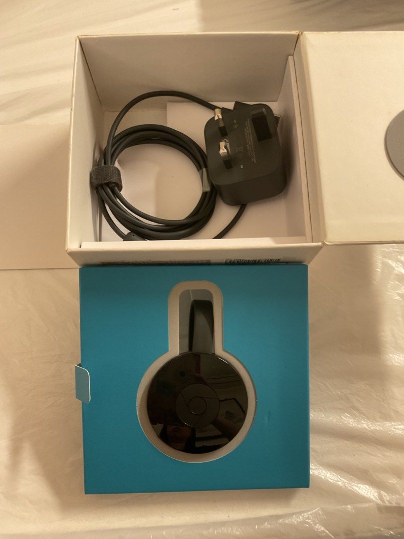 Google Chromecast 2 (Full set), 家庭電器, 電視 & 其他娛樂, 串流媒體及集線器 - Carousell