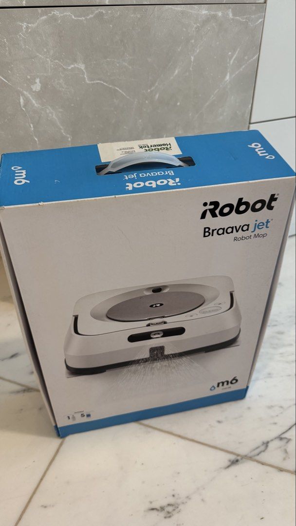 iRobot Braava Jet m6 Robot Mop, 家庭電器, 吸塵機 ＆ 家居清潔電器 - Carousell